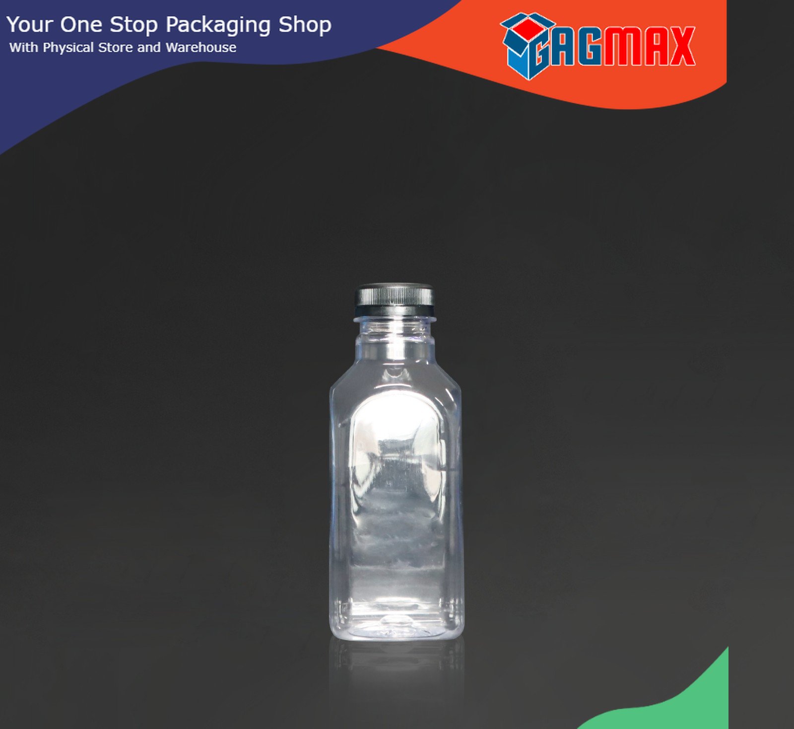 500ml Square Cold Fill Pet Plastic Beverage Bottle | Lazada PH