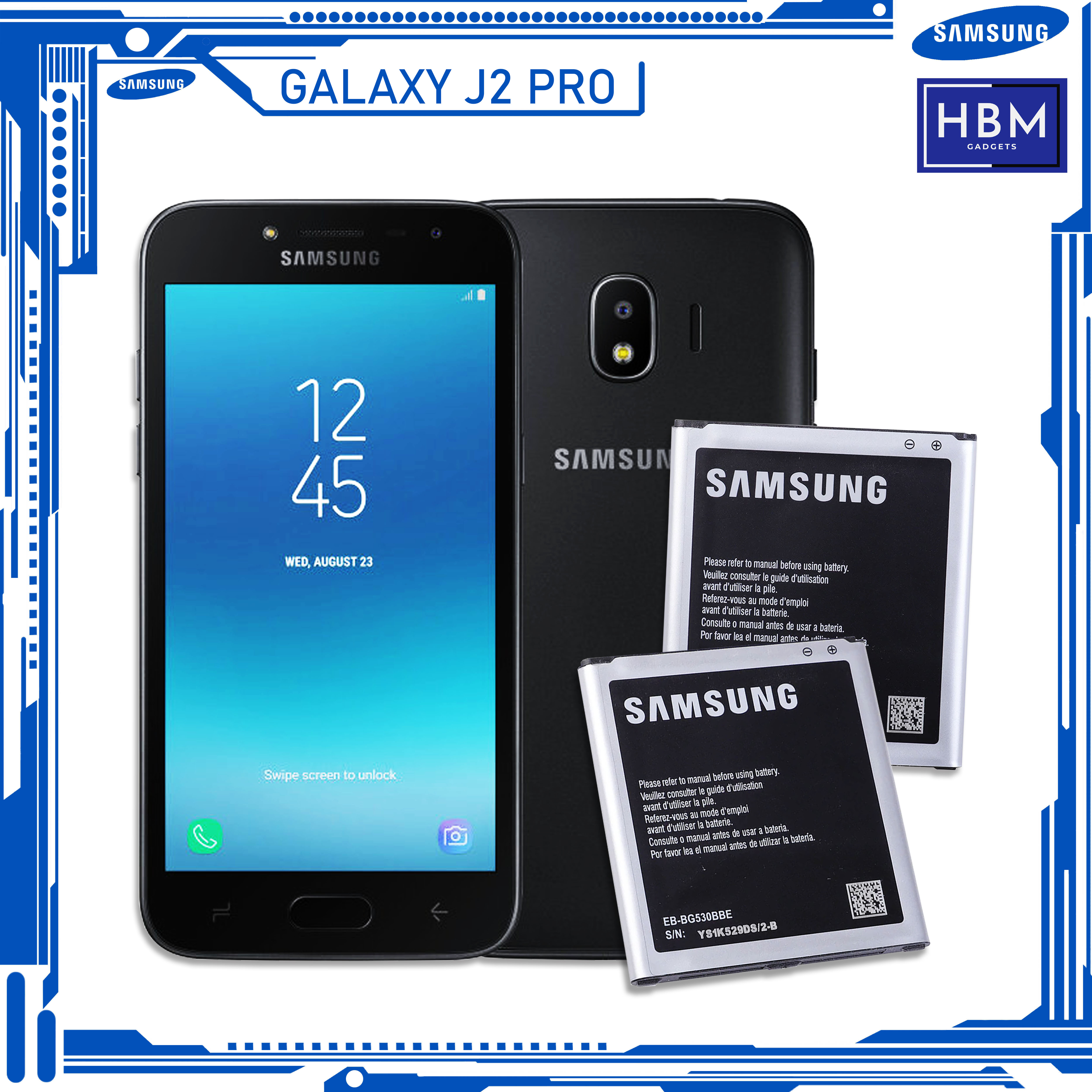 For Samsung Galaxy J2 PRO Battery Original, SM-J250F/DS, SM-J250H ...