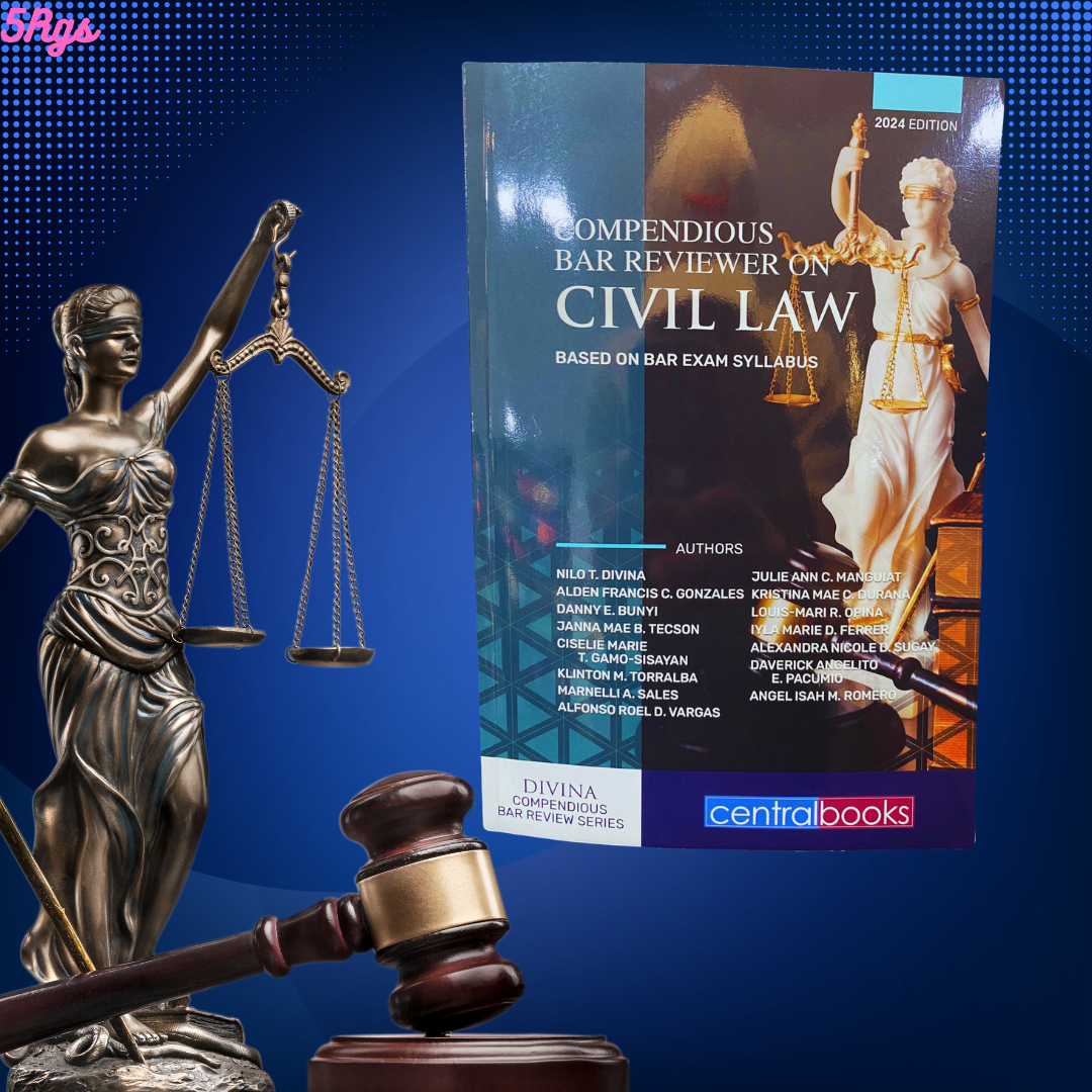 Compendious Bar Reviewer on Civil Law (2024) by: Dean Nilo T. Divina ...
