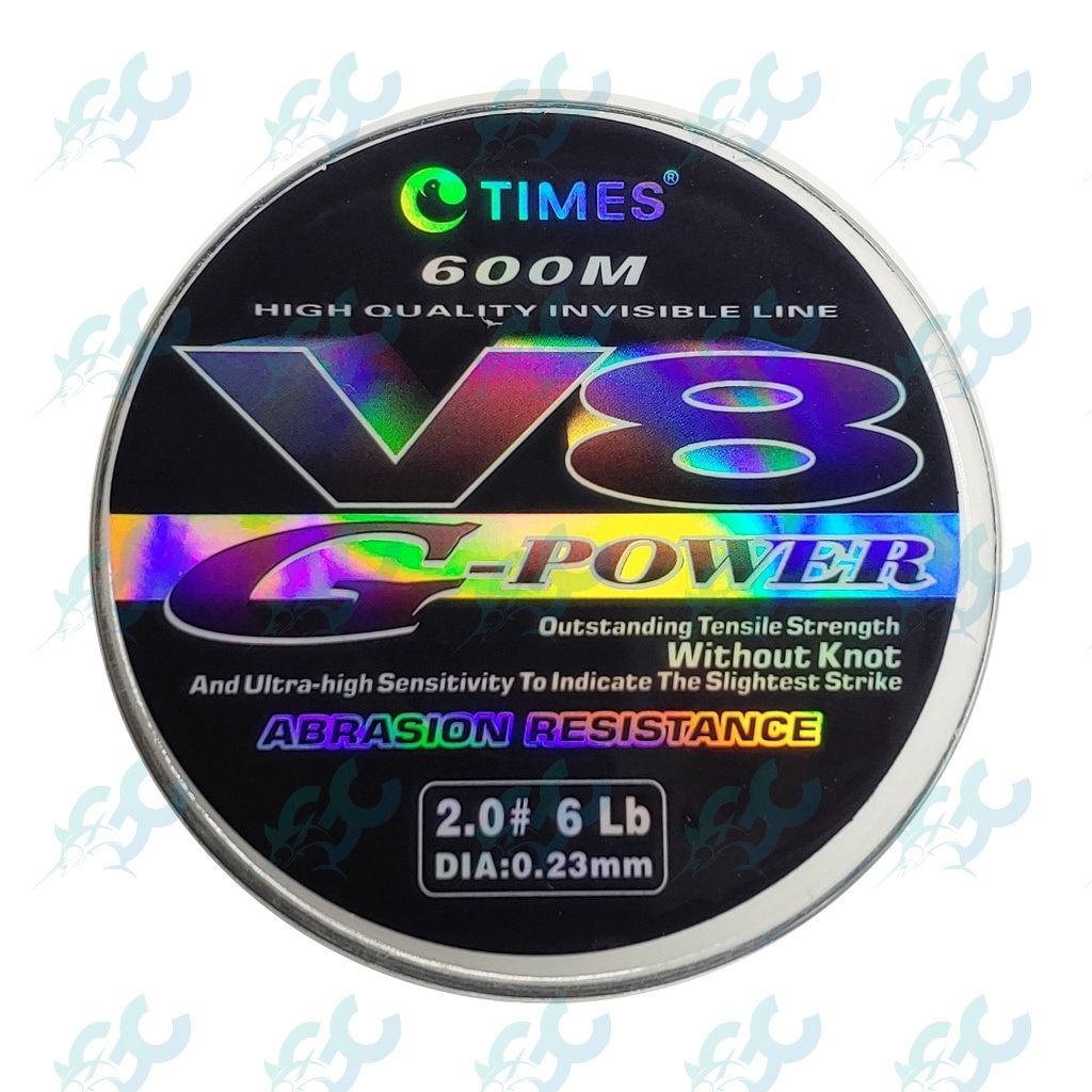 Times G-Power V8 600m High Quality Invisible Line | Lazada PH