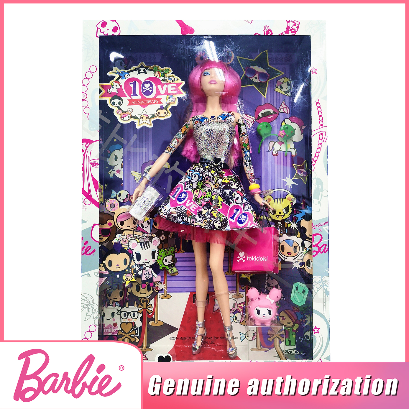Barbie Tokidoki Anniversary Collection This Collectible Doll Barbie ...