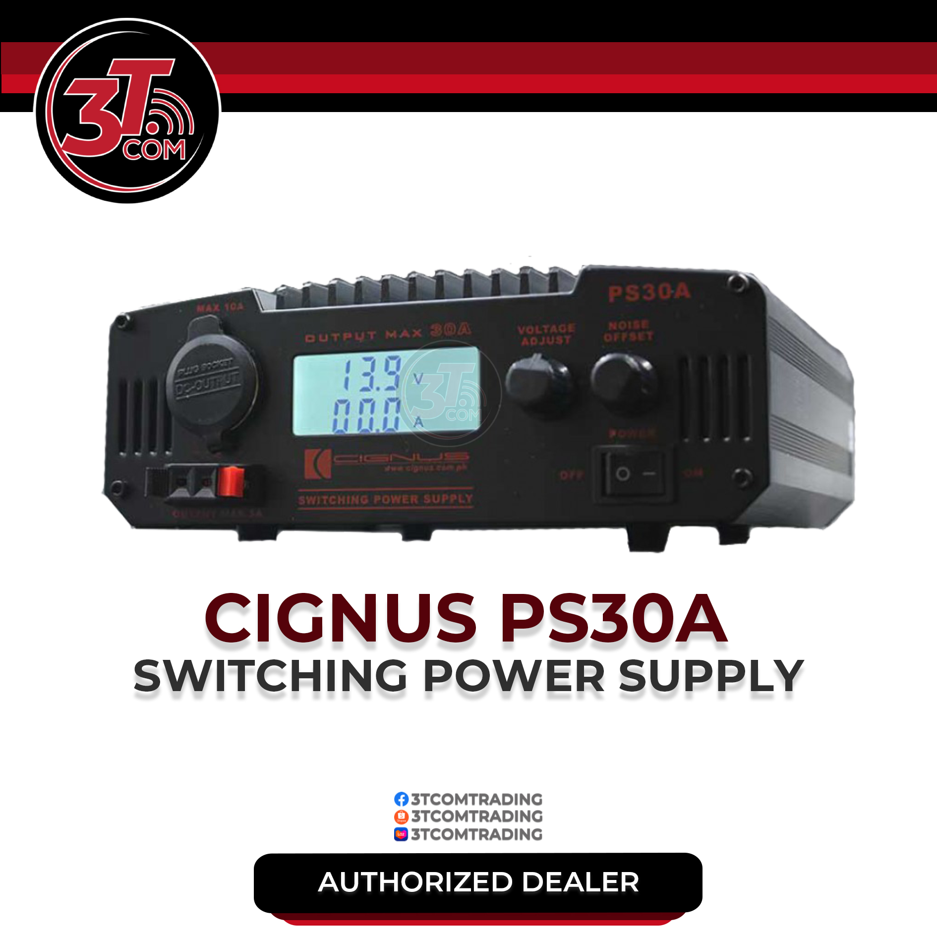 CIGNUS POWER SUPPLY (PS-30AMP) | Lazada PH