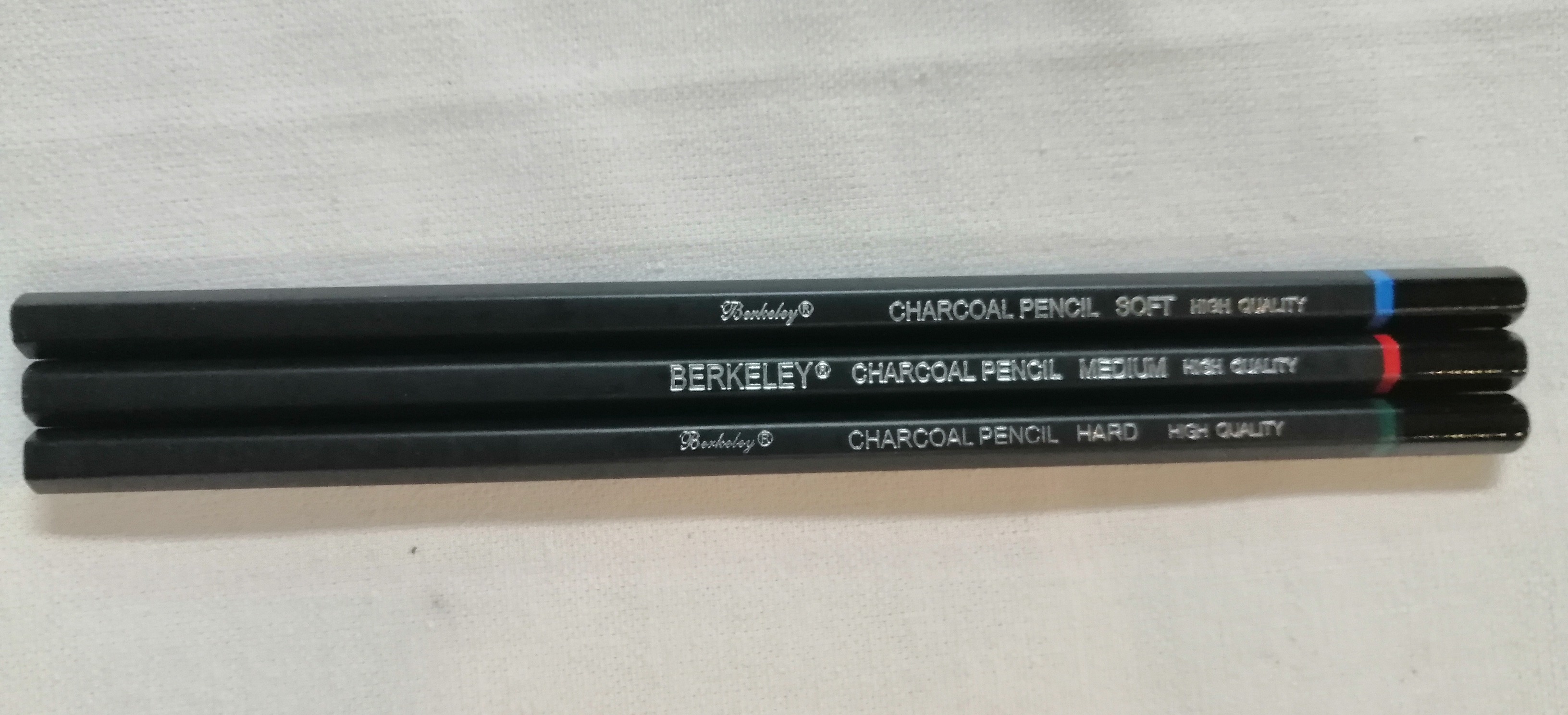 Berkeley Charcoal Pencil 3's (soft,medium,hard) | Lazada PH