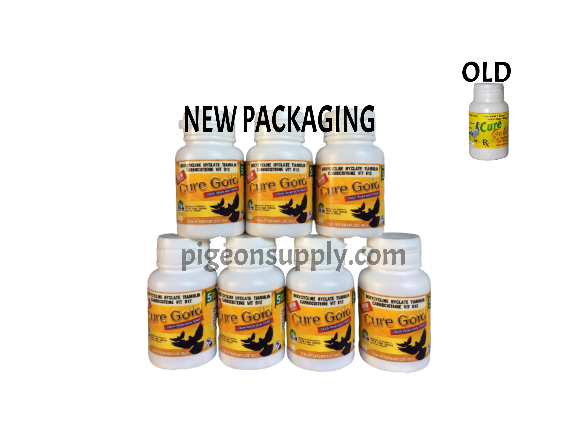 Cure gold for pigeon (one eye cold) sold by 10 capsules | Lazada PH