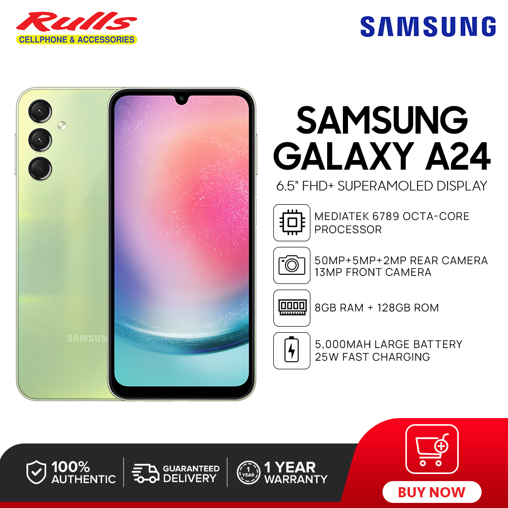 Samsung Galaxy A24 Smartphone | 8GB RAM+128GB ROM | MediaTek 6789 ...
