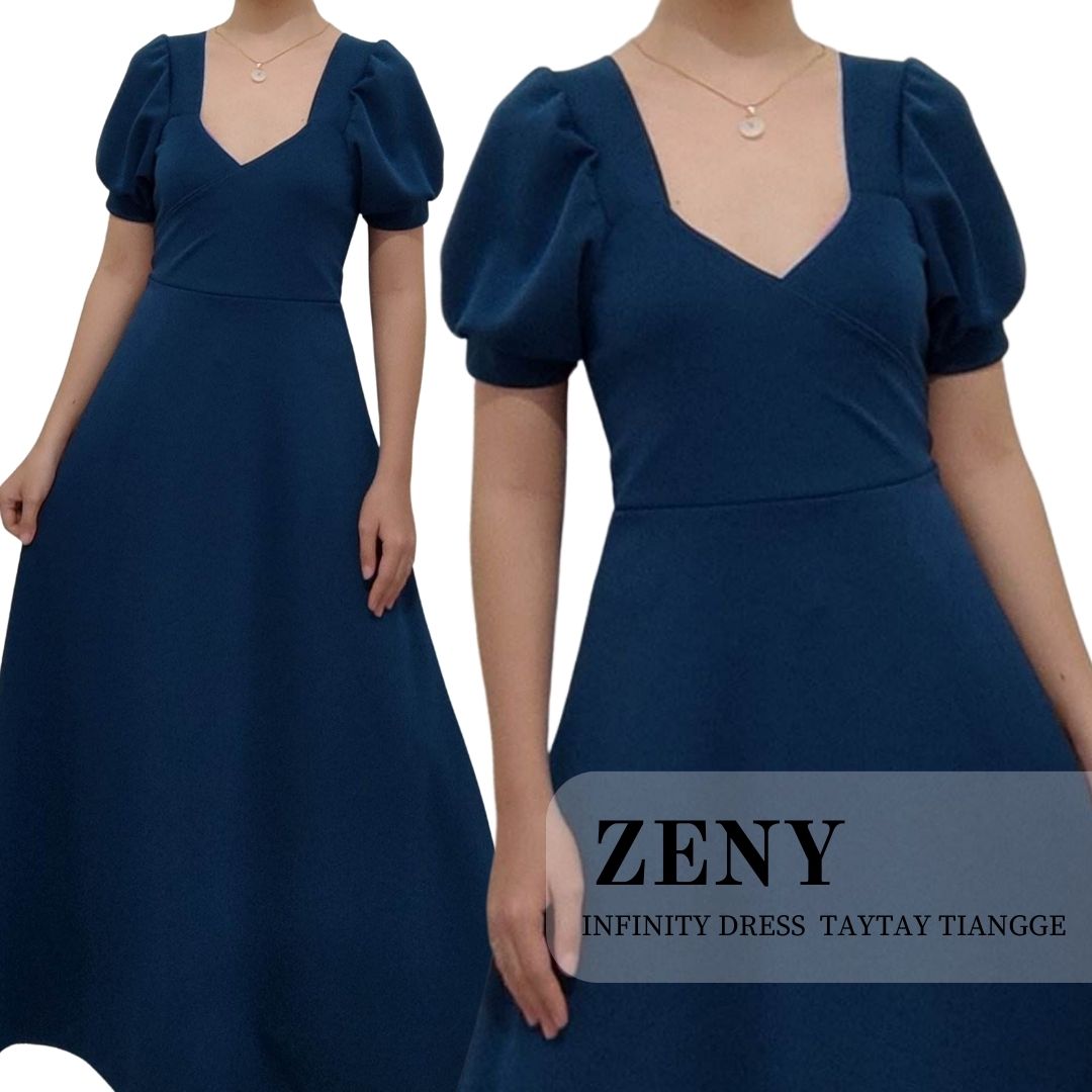 Zeny Dress Bridesmaids Dress Taytay Tiangge | Lazada PH