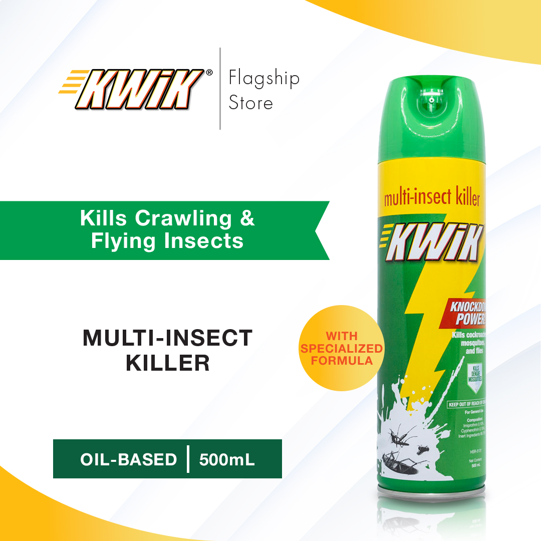 KWIK MULTI-INSECT KILLER (OIL-BASED) 500ML | Lazada PH