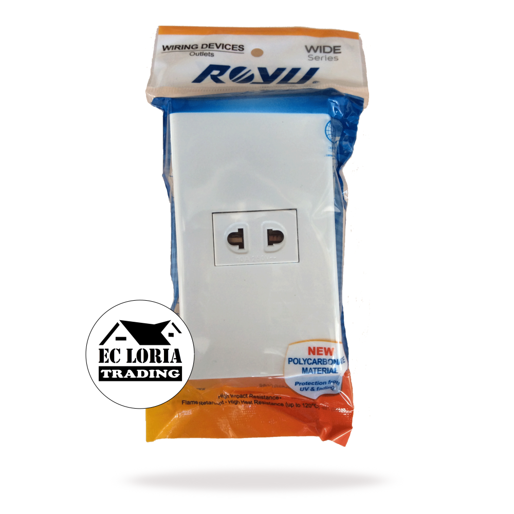 Royu Universal Convenience Wall Outlet / Socket 1,2,3 Gang Universal ...