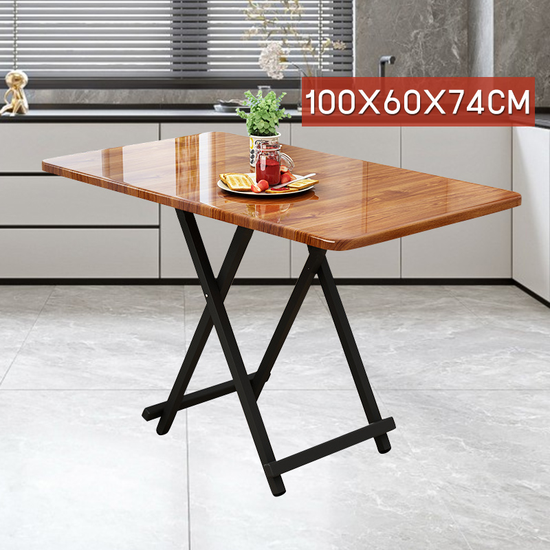 Foldable table Household Table Save Space Study Computer Desk Folding ...
