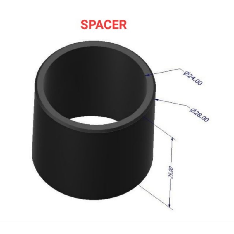 Silencer Baffle 3D Printed 28mm | Lazada PH