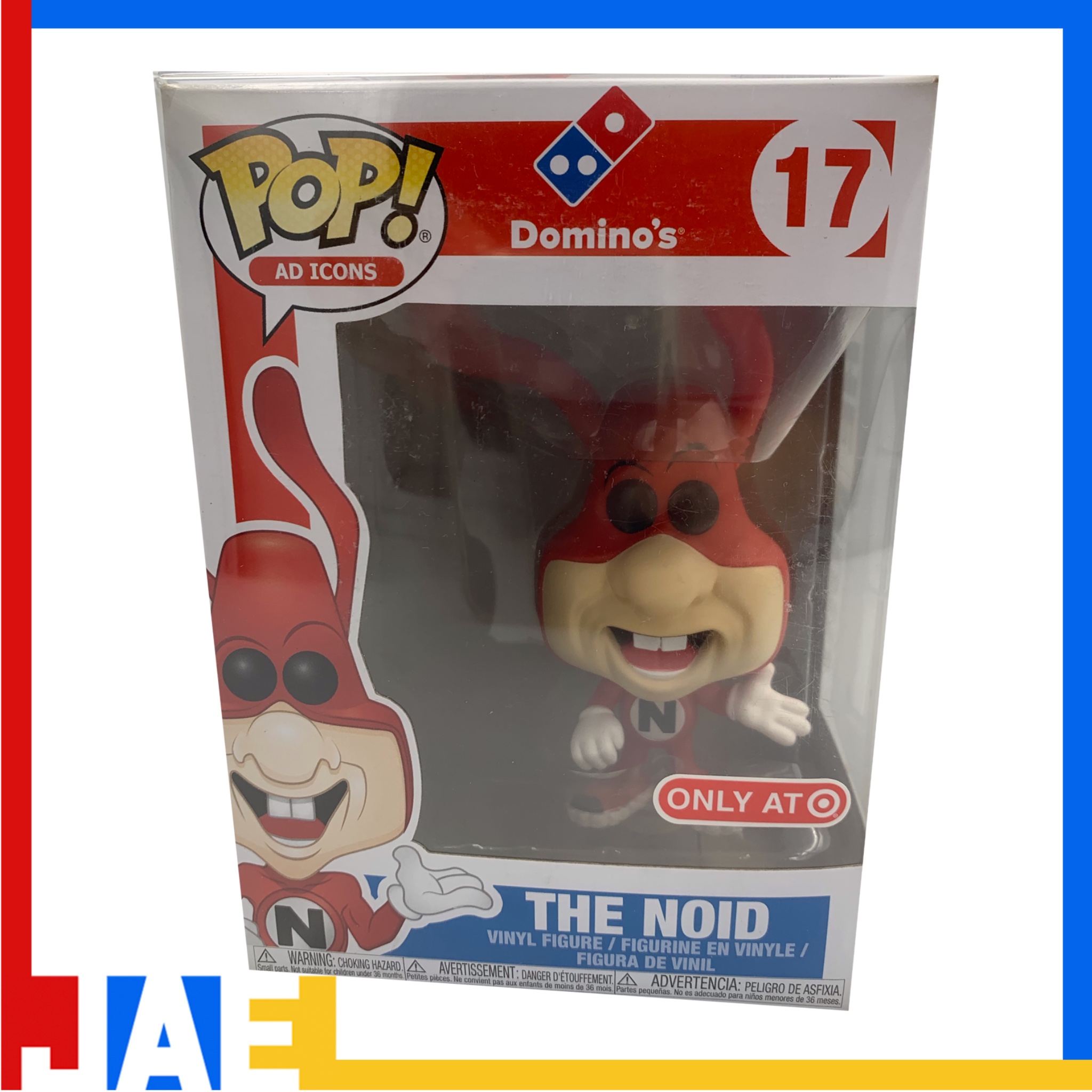 FUNKO POP AD ICONS THE NOID Domino's #17 Target exclusive 100% ...