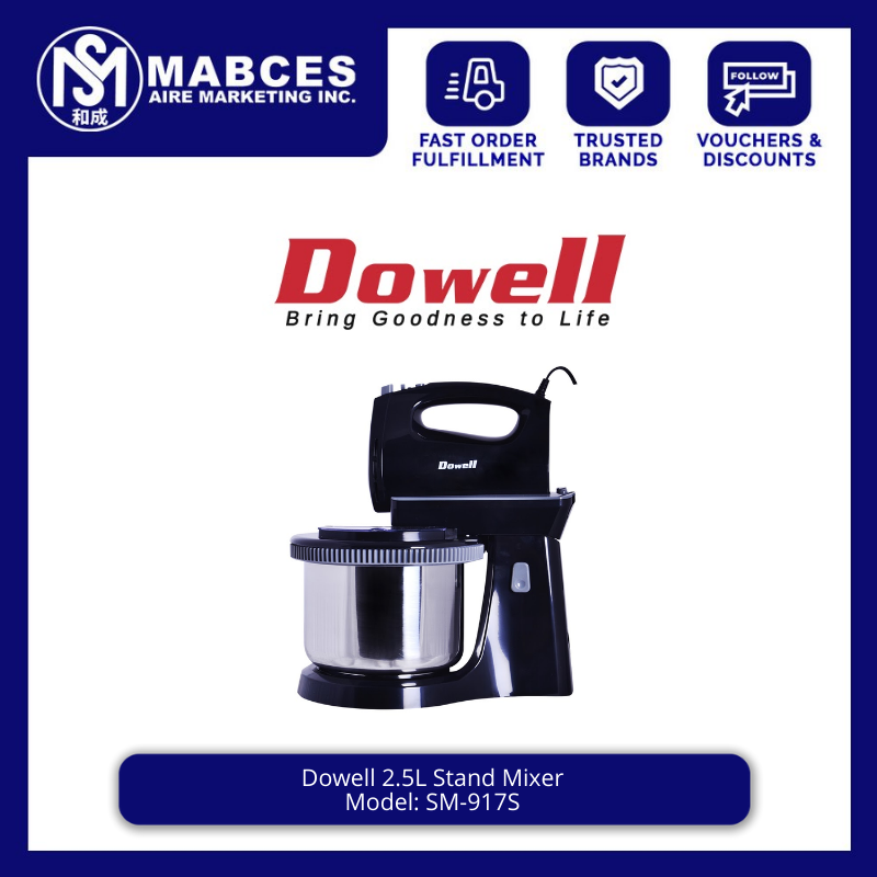 Dowell 2.5L Stand Mixer SM-917S | Lazada PH