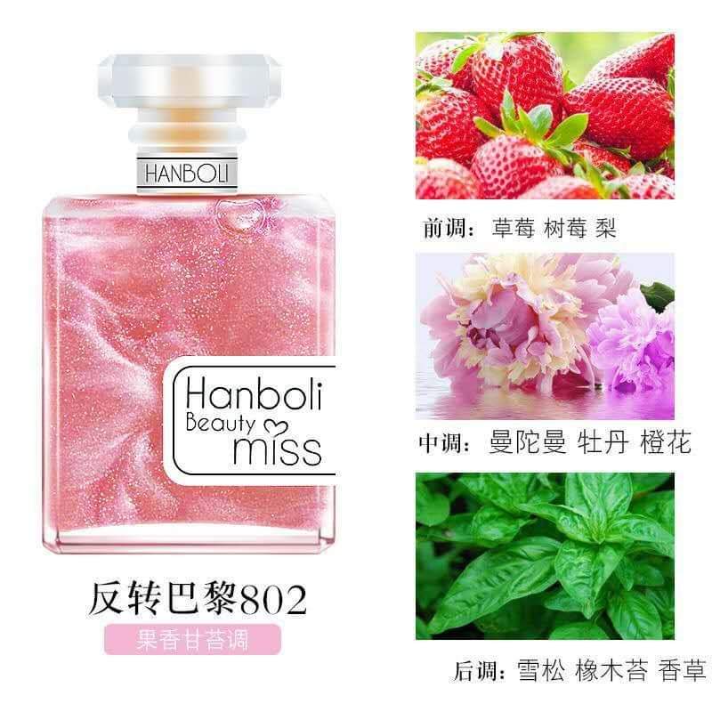Hanboli Glittery Shinning Body spray perfume | Lazada PH