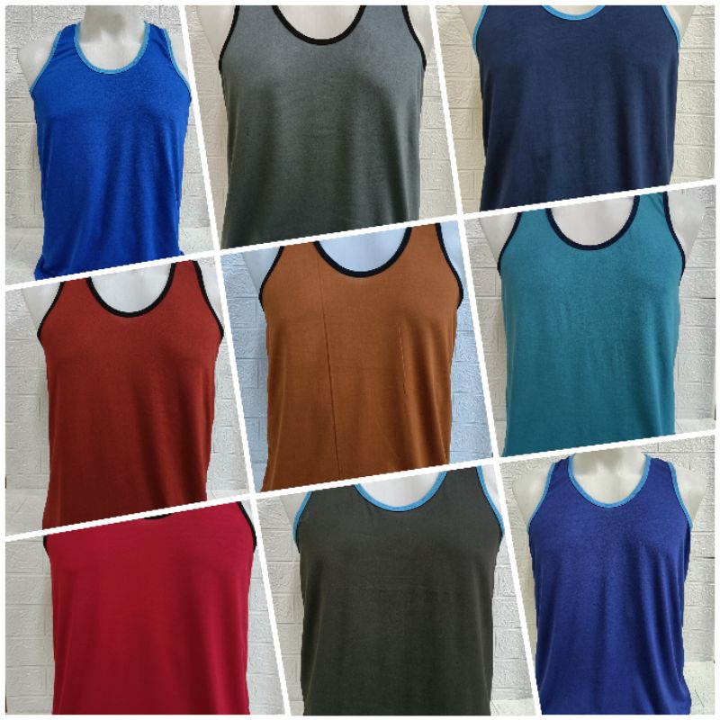 BIG SIZE Plain Combi Sando for Men - Agassi | Lazada PH