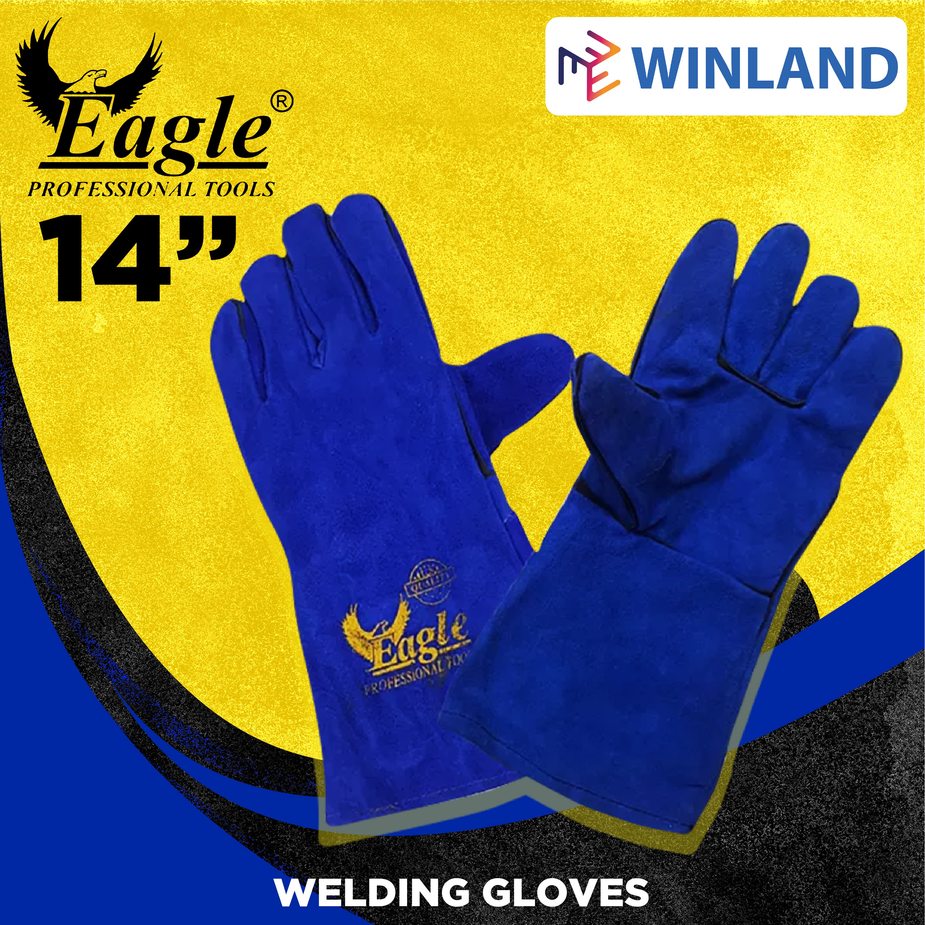 Eagle by Winland Professional Tools 14inches Safety Gloves / Welding ...