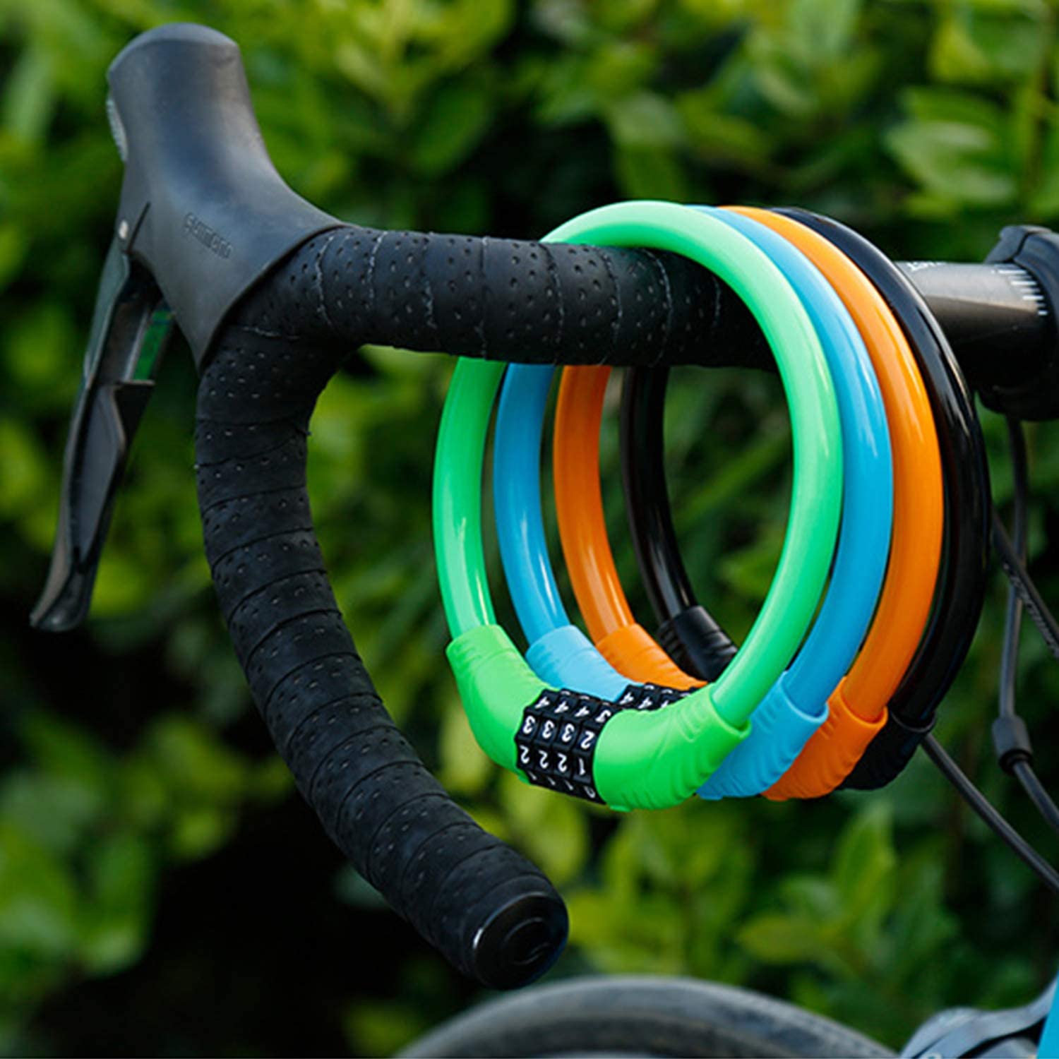 Bike 4-Digit Passcode Combination Heavy Duty Cable Lock | Lazada PH