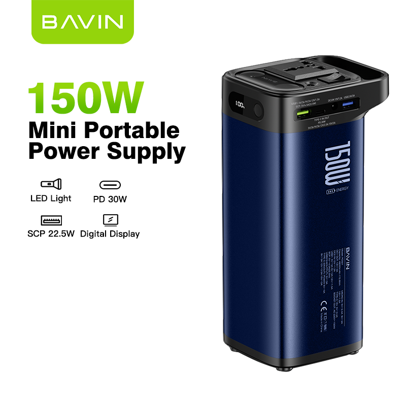 BAVIN PC021 48000mAh 150W Portable Mini Powerbank Power Supply Station ...