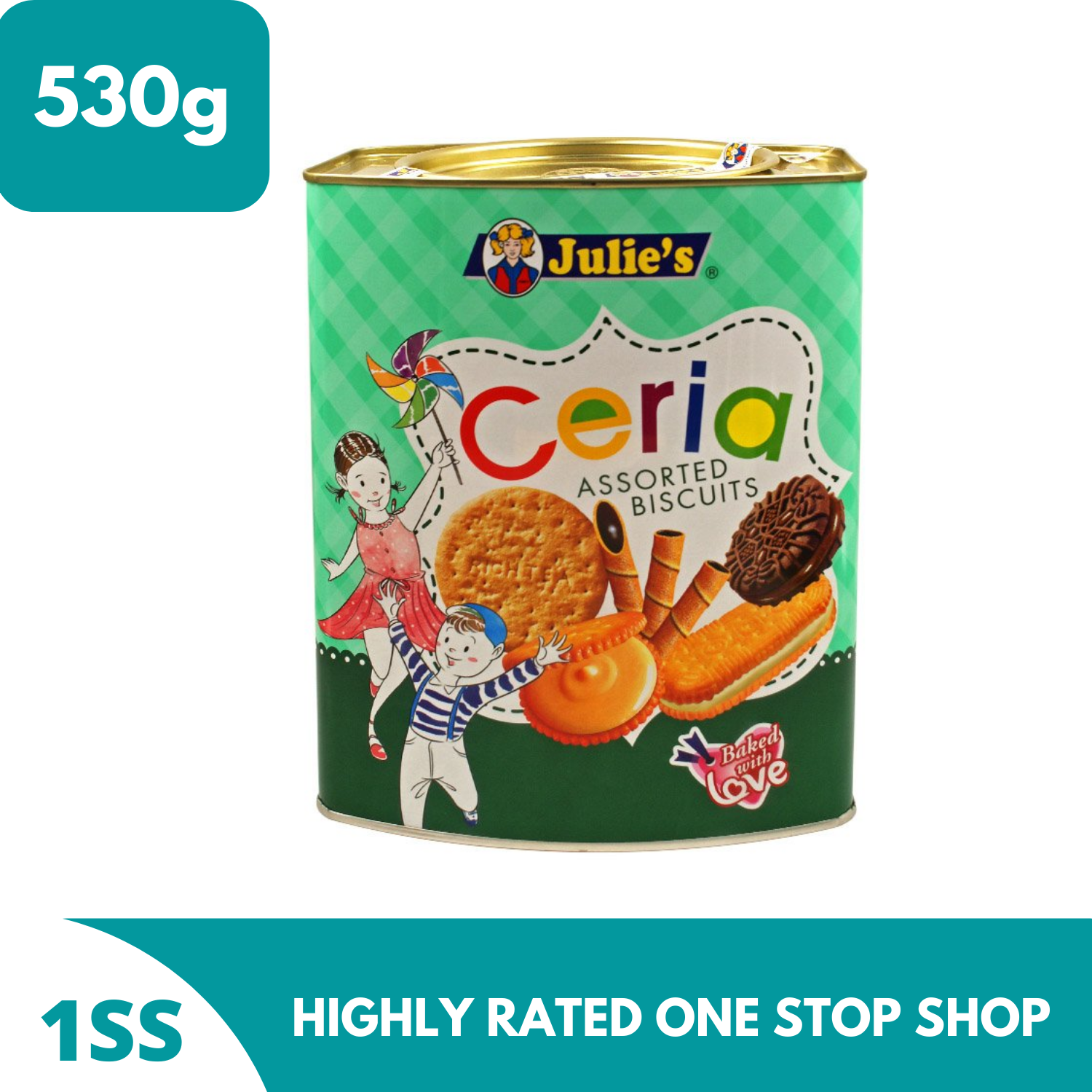 Julie's Ceria Assorted Biscuit 530g | Lazada PH