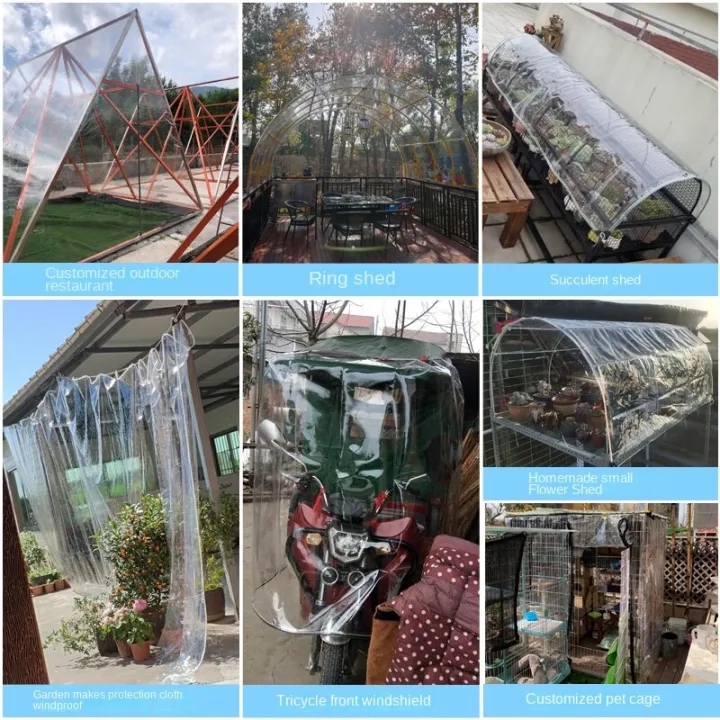 NO1 Transparent Trapal Waterproof transparent tarpaulin clear tarpaulin ...