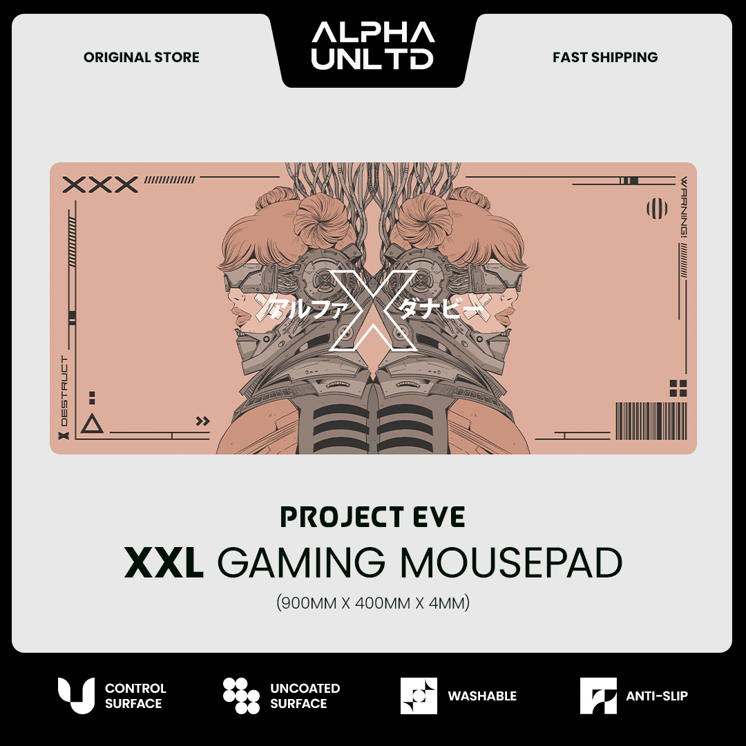 Alpha Unltd | "Project Eve" XXL | Micro-Control Gaming Mousepad ...
