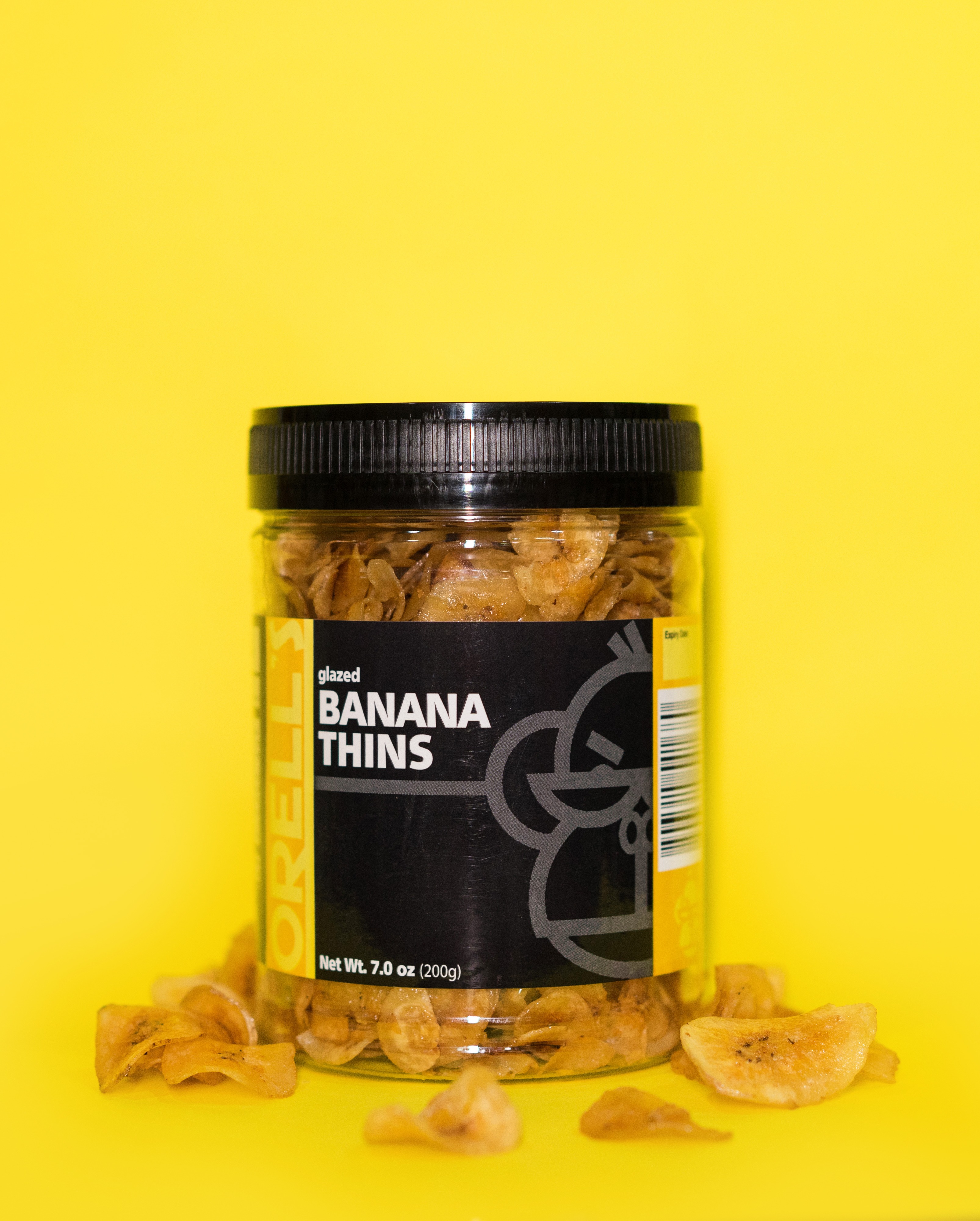 Orell's Banana Thins 200g 12's Jars/Box | Lazada PH