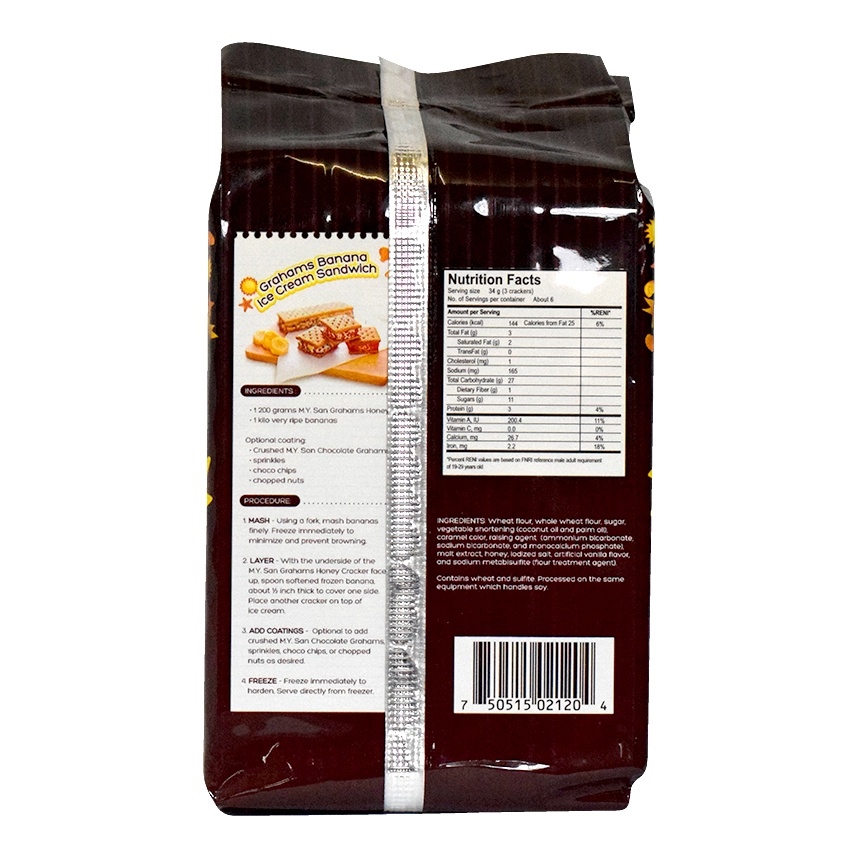 My San Graham Crackers Nutrition Facts at Christy Calvin blog