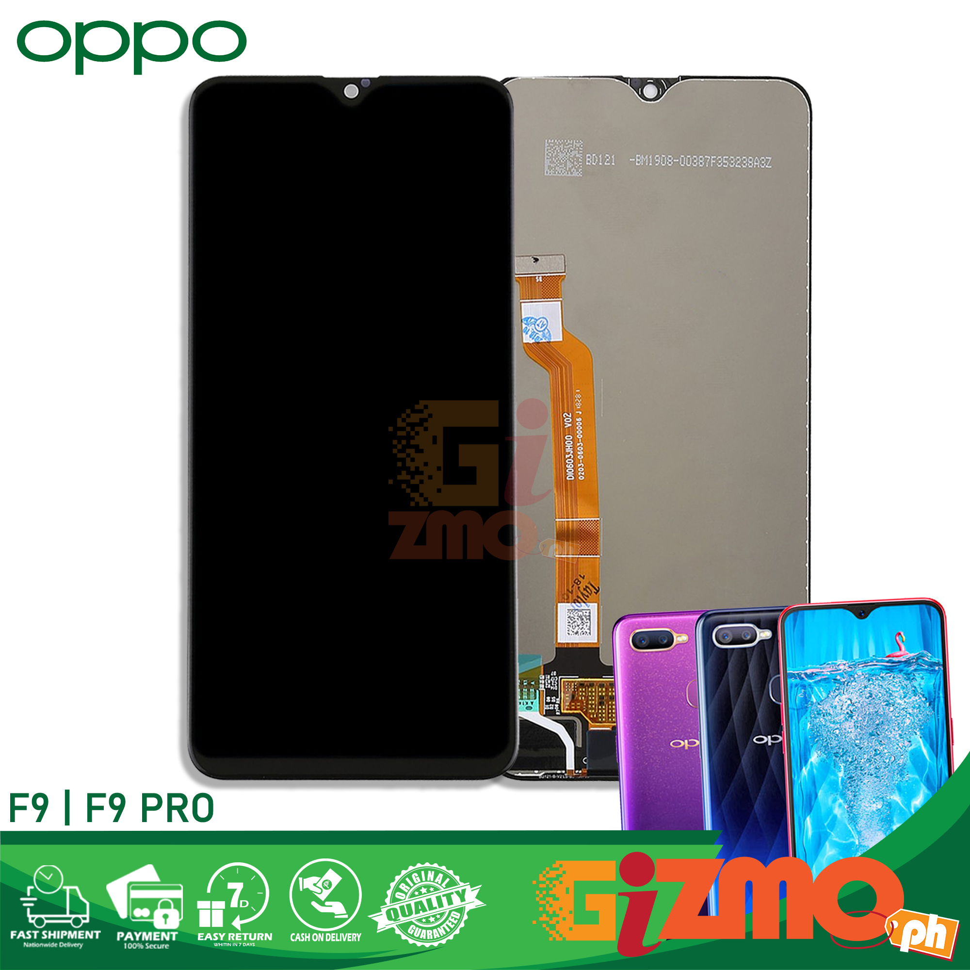 LCD for Original Oppo F9 / F9 Pro, LCD Touch Screen Digitizer ...