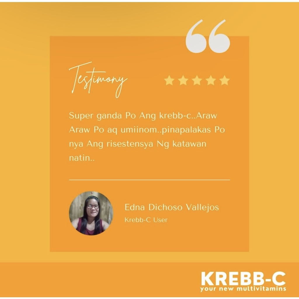 Krebb C 1 BOX 100 10 capsules FREE! | Lazada PH