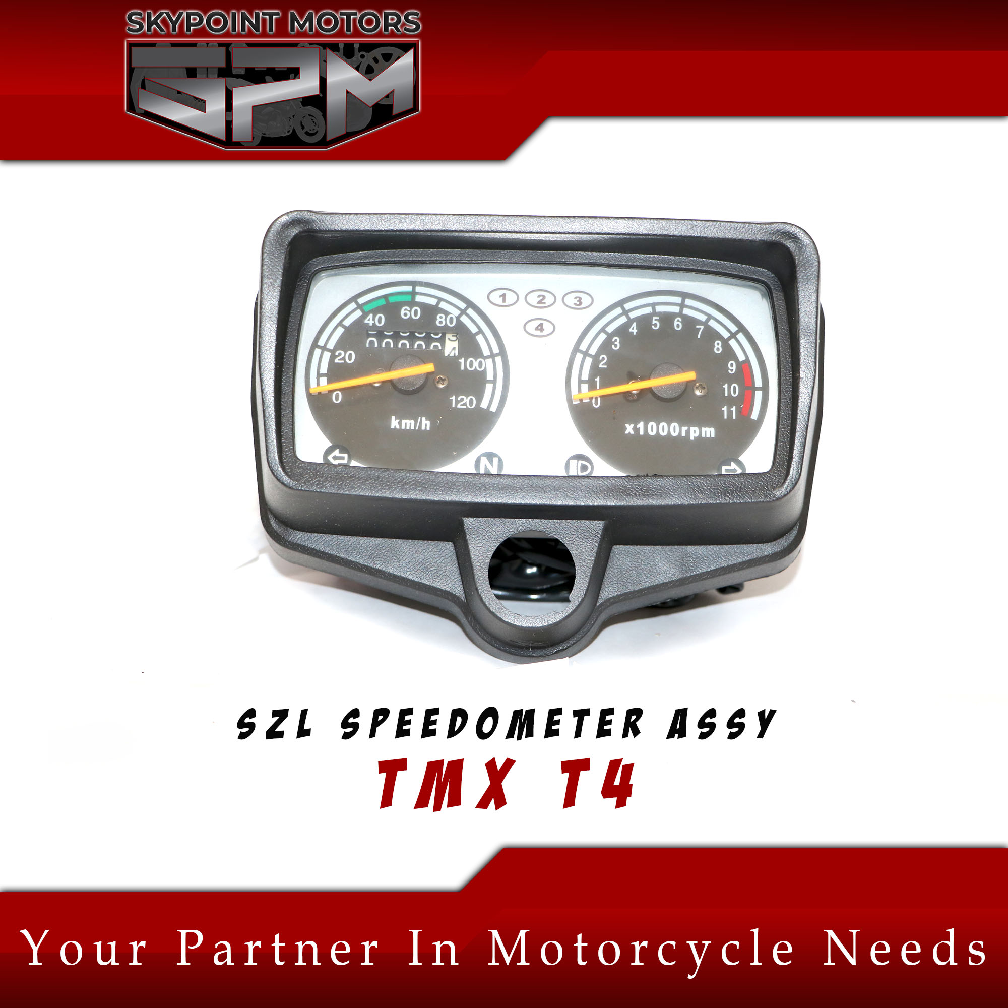 SZL SPEEDOMETER ASSY TMX 125 T4 (9852-076) | Lazada PH