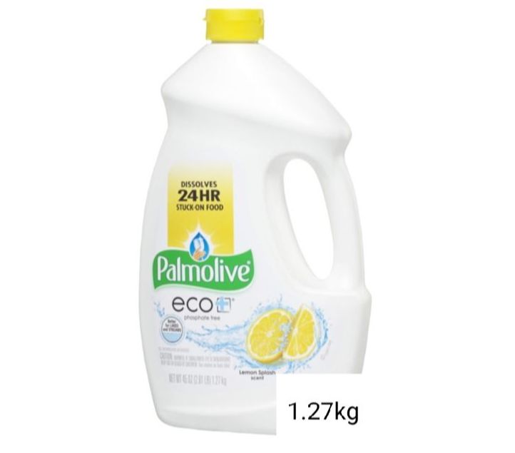 Palmolive Eco Lemon Splash Scent Phosphate Free Detergent 1.27kg ...