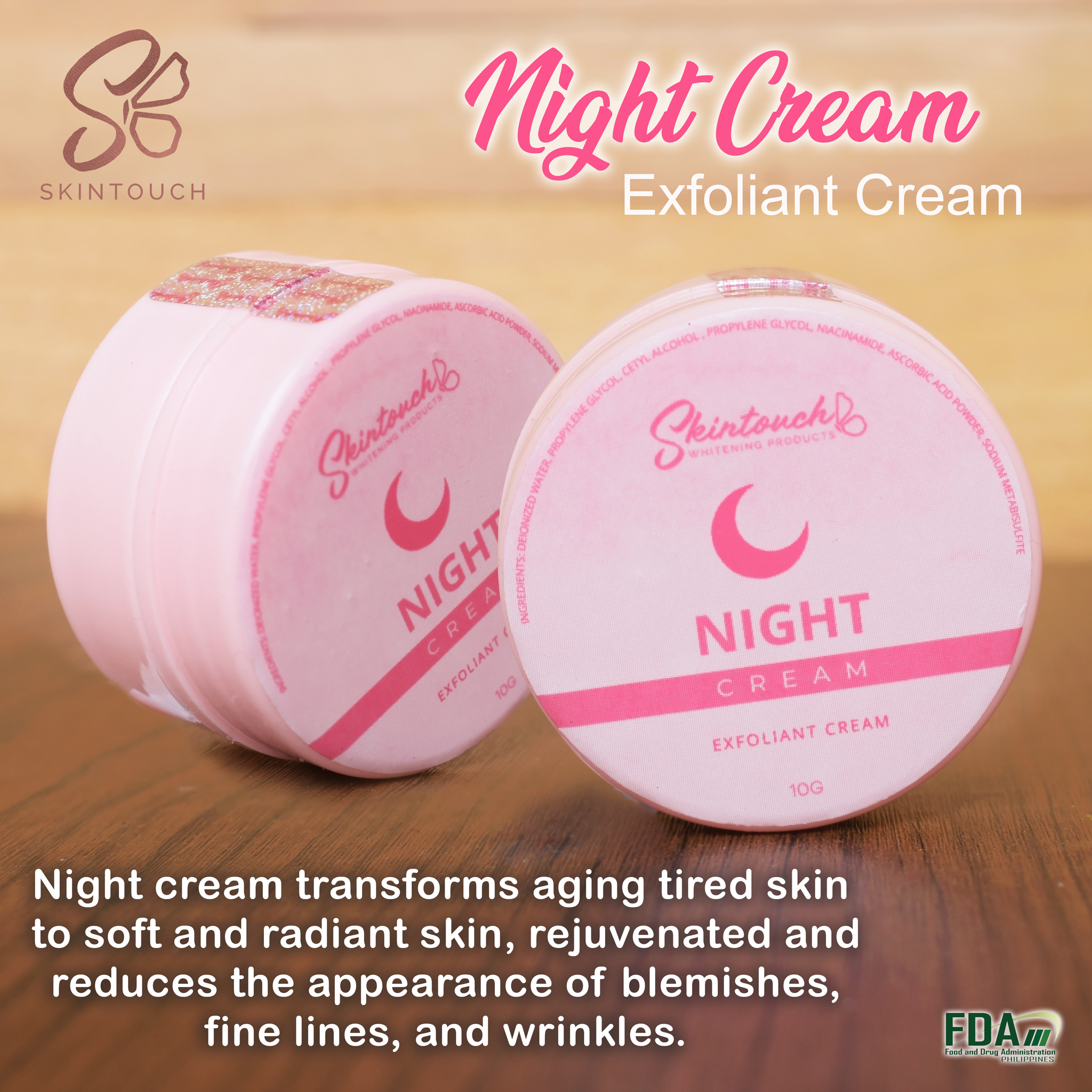 SKINTOUCH Set B Night Cream | Lazada PH