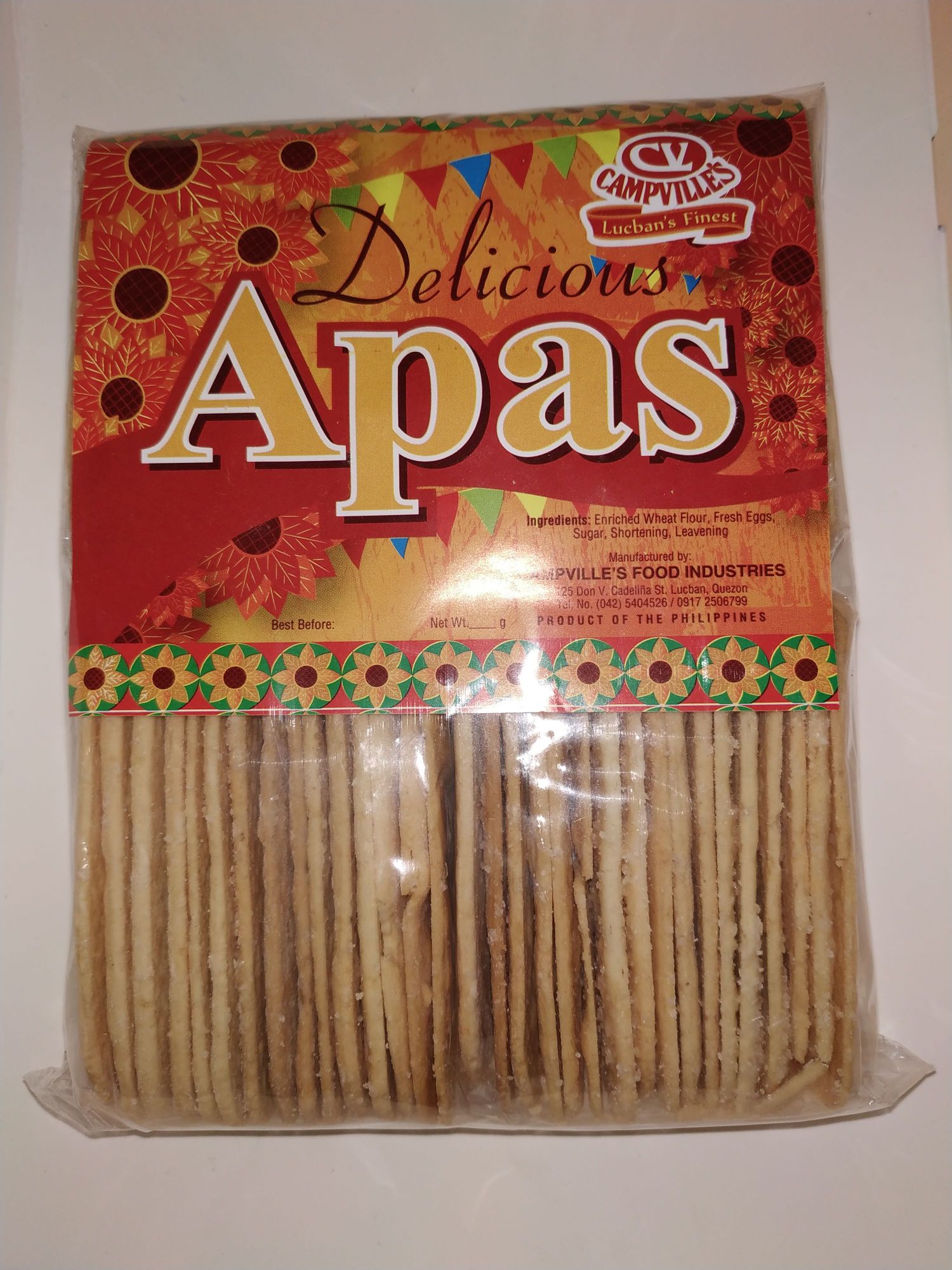 Campville's Delicious Apas Pack (4pcs inside) | Lazada PH