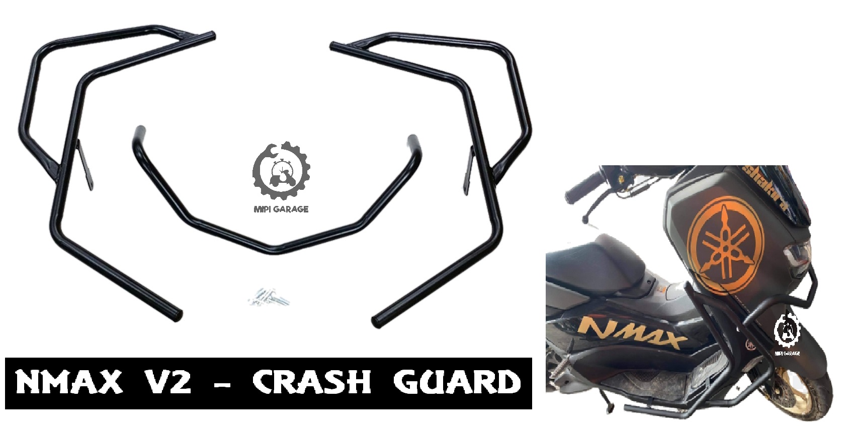 YAMAHA NMAX V2 CRASH GUARD | Lazada PH