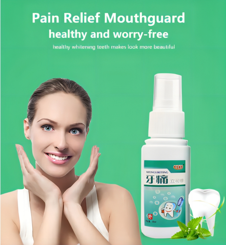Toothache Oral Spray Reliever Toothache Tooth Decay Inflammation Gum ...