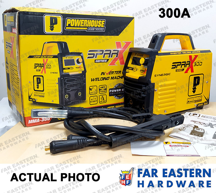 POWERHOUSE Arc Inverter Welding Machine SPARX Series 200A | 300A FREE ...