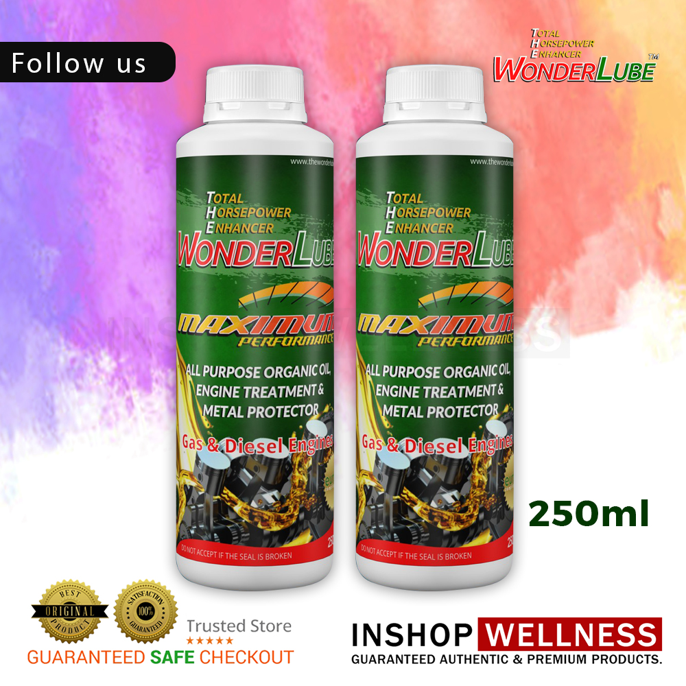 The Wonderlube Maximum 250 ml (2 bottles) Performance All Purpose ...