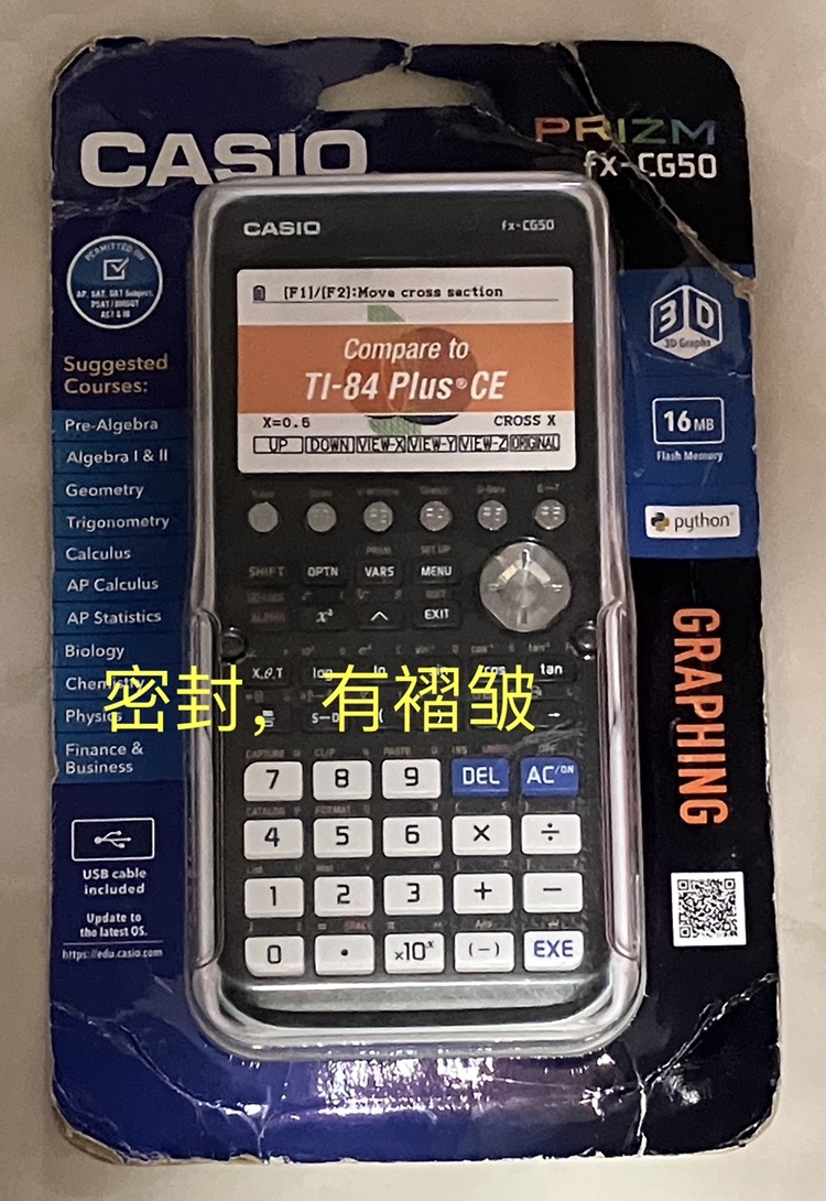 Spot American CASIO Casio fx-CG50 Chinese graphing calculator AP/SAT ...