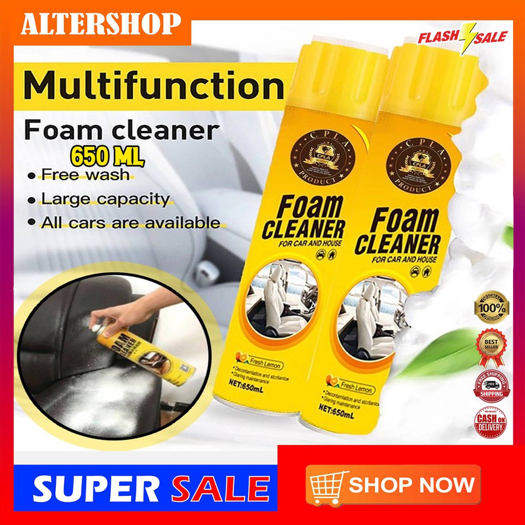 Original Multifunctional High Quality Foam Cleaner Spray 650 Ml All ...
