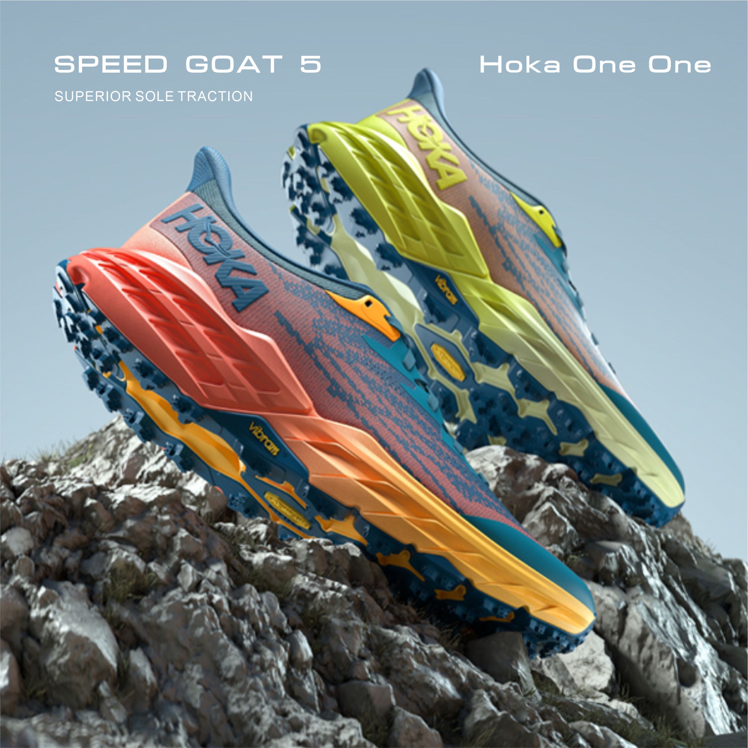 Hoka one one speedgoat 5 fast antelope 5 generation anti running shoe ...