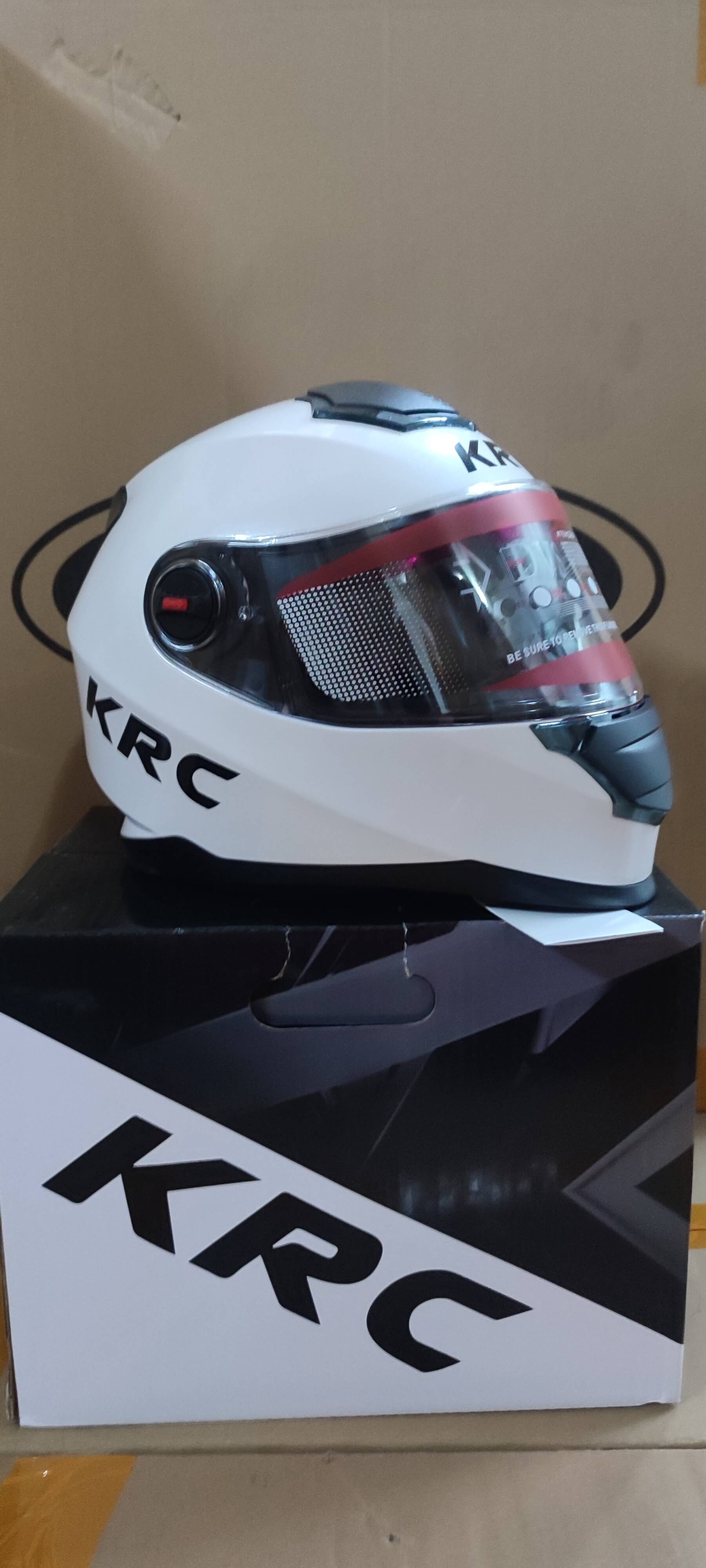 322 KRC Dual Visor Full Face Helmet | Lazada PH