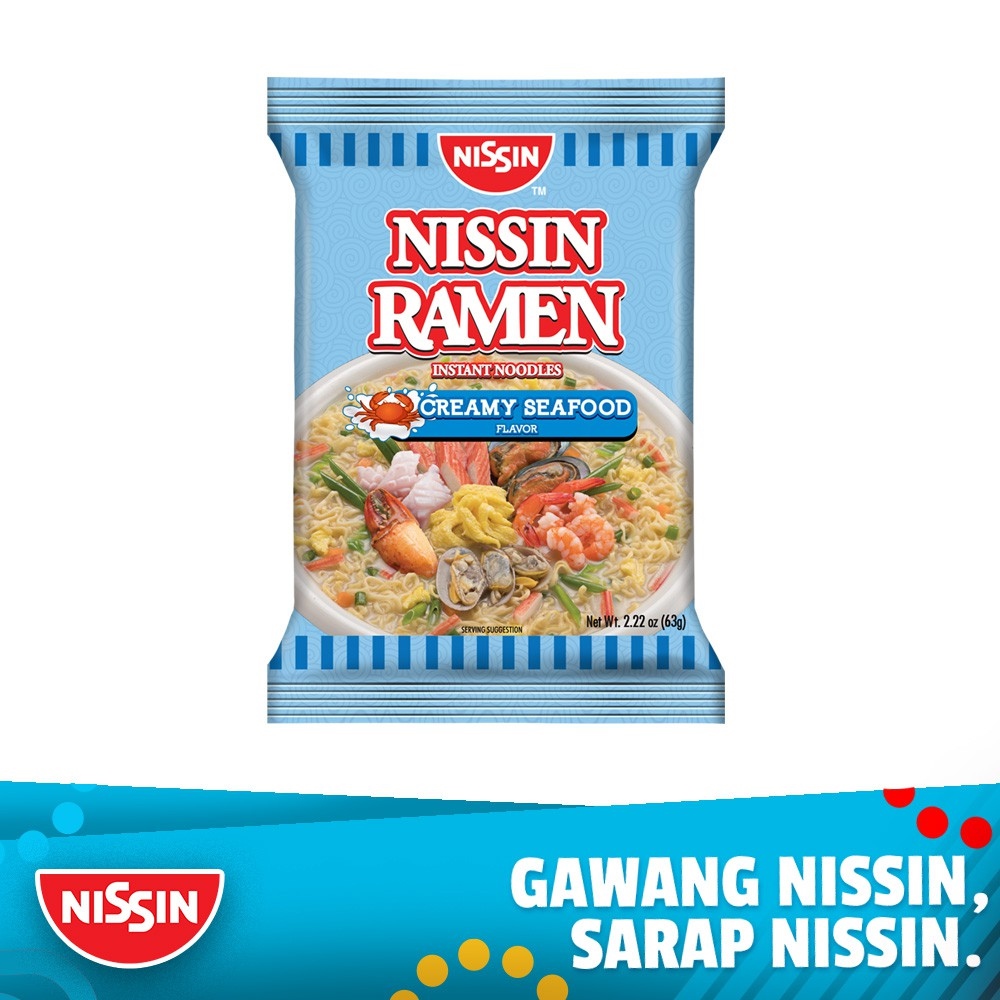 Nissin Ramen Creamy Seafood (63G) 5 Packs | Lazada PH