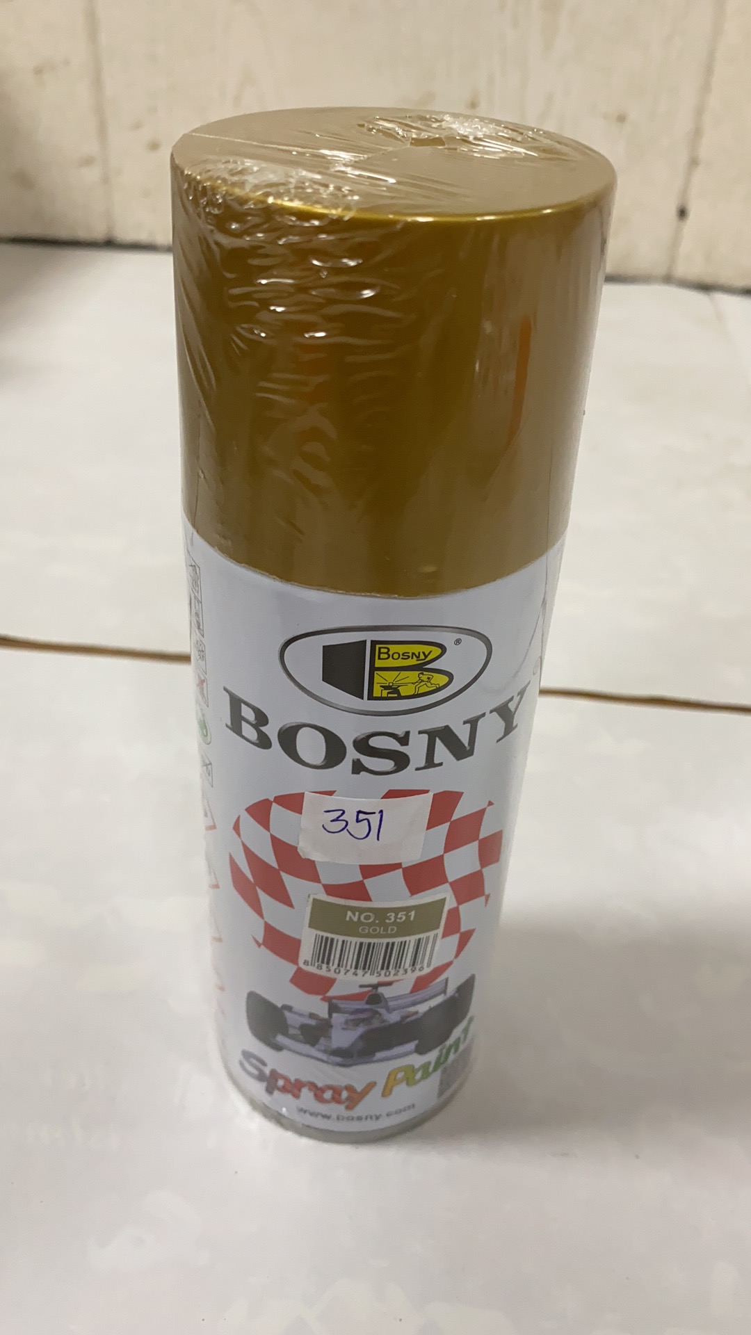 100% ORIGINAL Bosny Spray Paint Solid Colors Acrylic Spray Paint ...