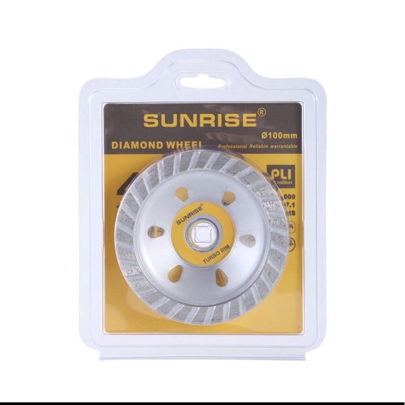 Sunrise Cup Wheel 4” (TURBO, SUPERTHIN, SEGMENTED) | Lazada PH