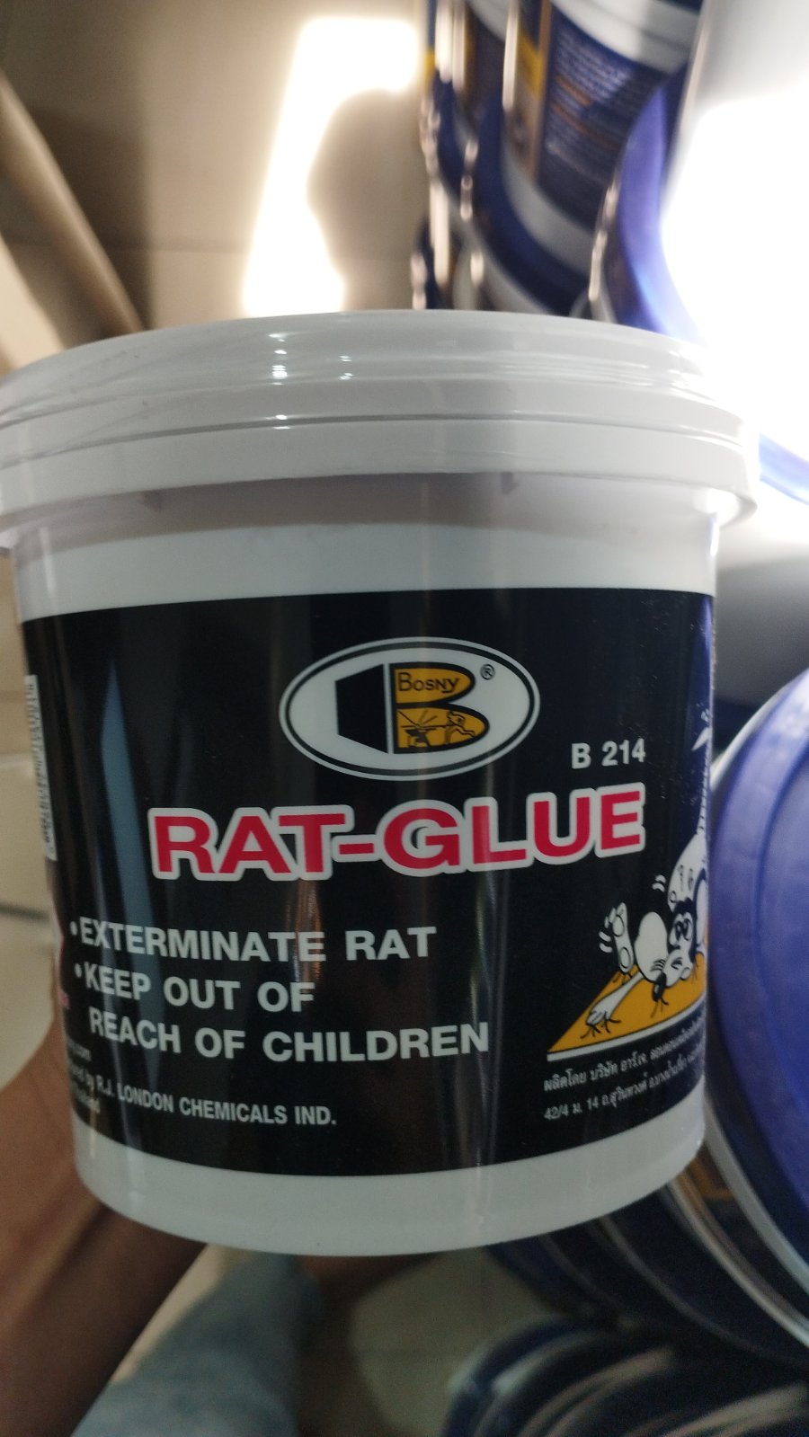 Bosny Rat Glue / Insect Glue (Pang Dikit Sa Daga Or Peste) 1Kilo ...