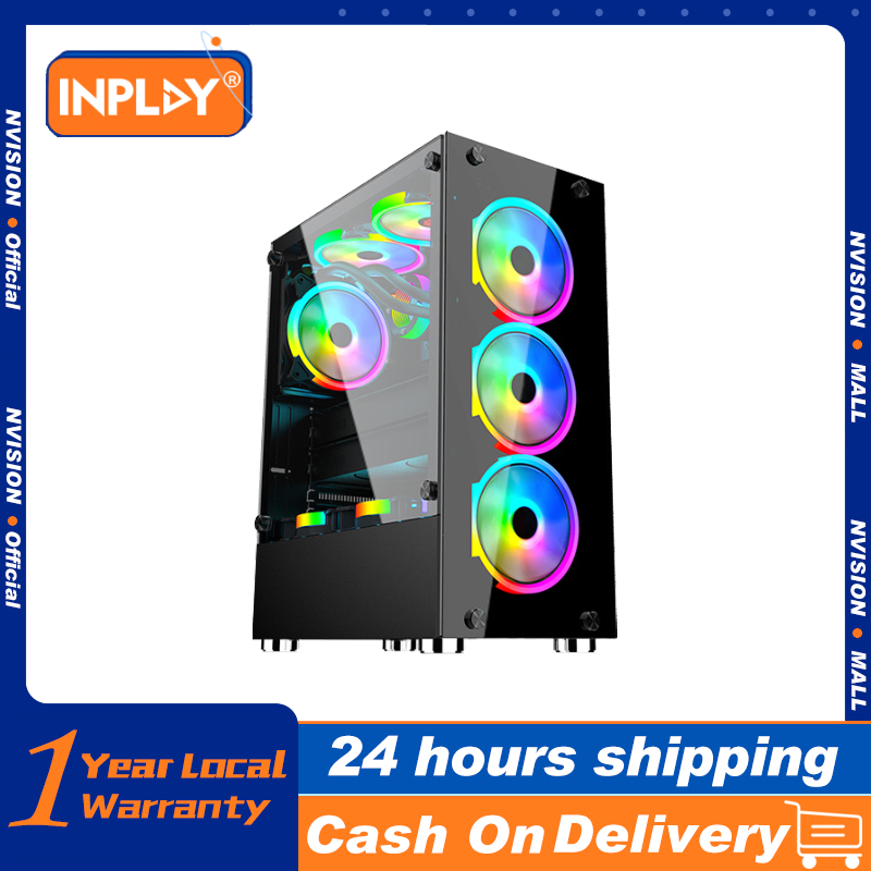 INPLAY PC Case Gaming Computer Case METEOR 01/METEOR 03 Mid-Tower ATX ...