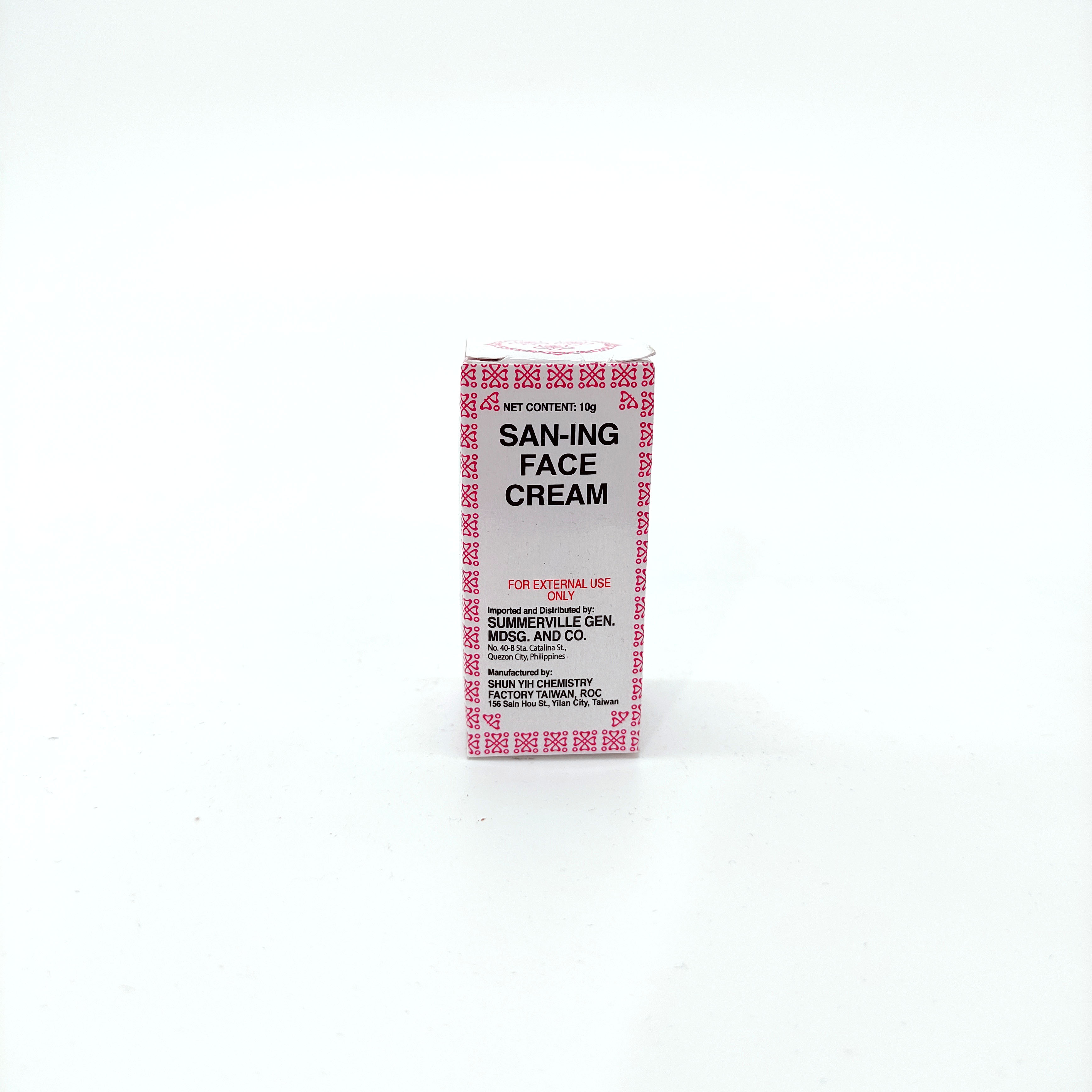 SAN-ING FACE CREAM 10g | Lazada PH