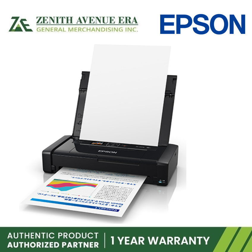 Epson WorkForce WF-100 Wireless Mobile Printer | Wi-Fi Inkjet Printer ...