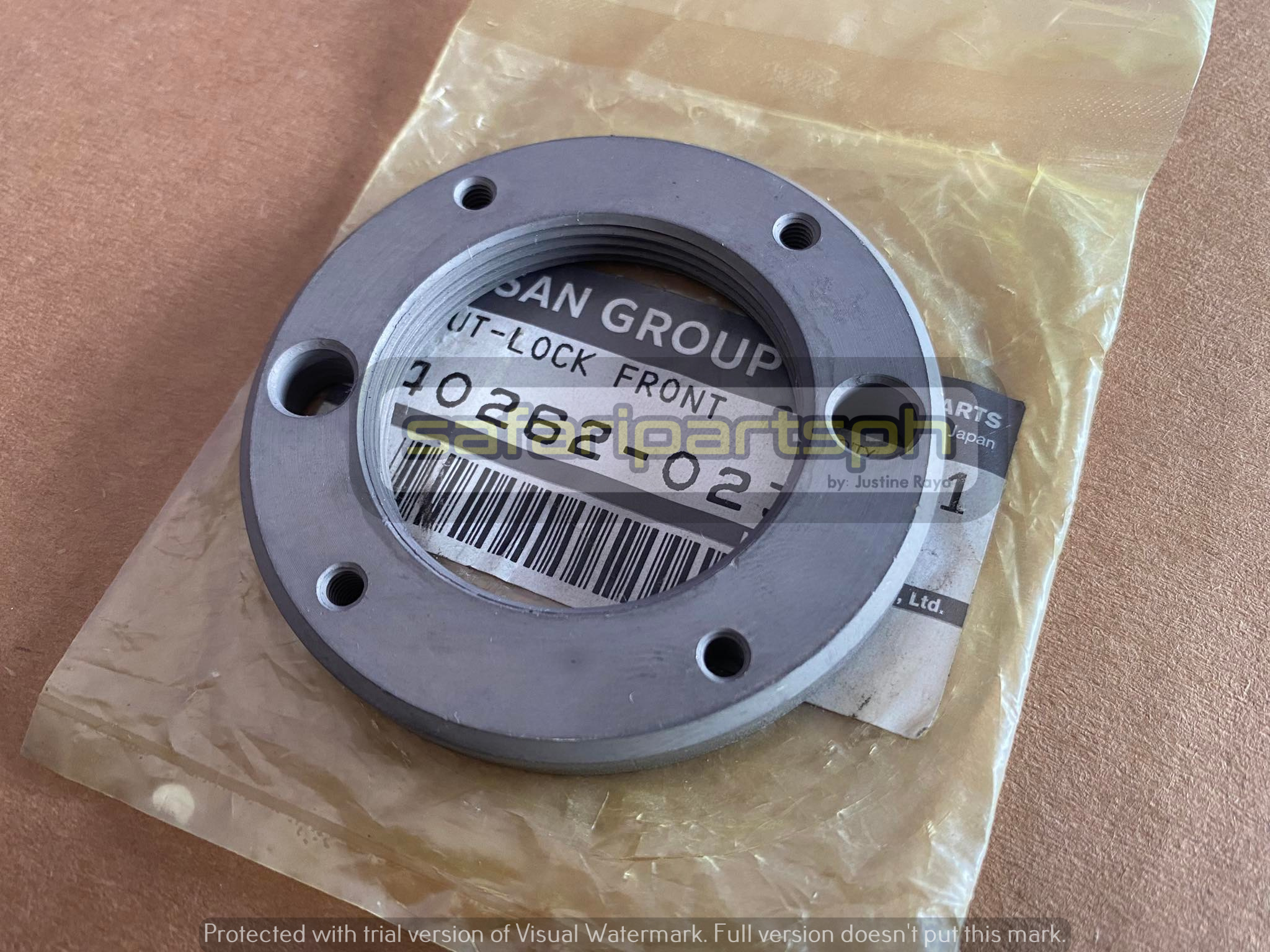 HUB NUT KIT (1 SIDE) spindle wheel bearing Lock and washer NISSAN ...