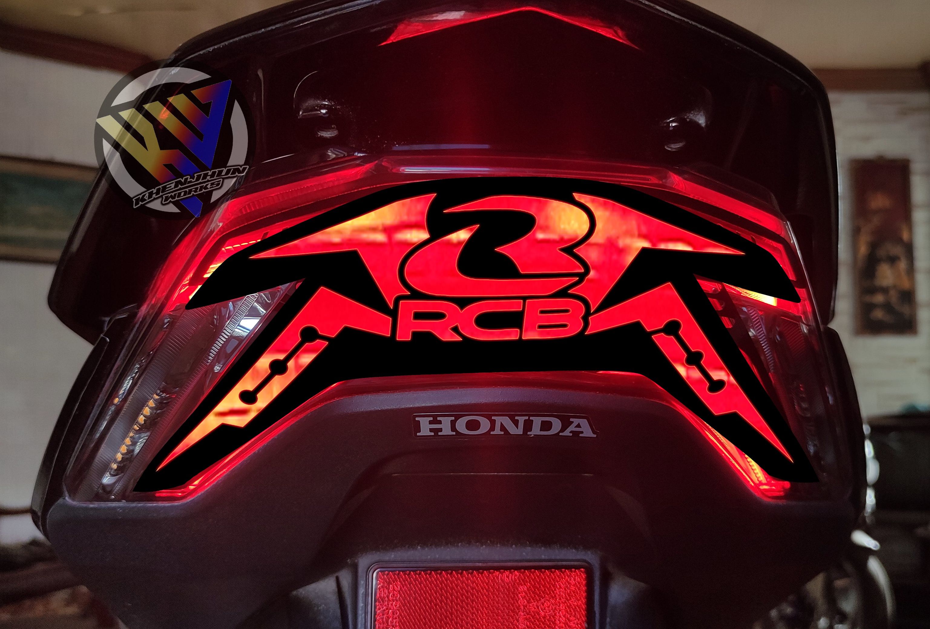 Honda PCX 160/PCX160 Tail Light Decal Sticker RCB Design | Lazada PH