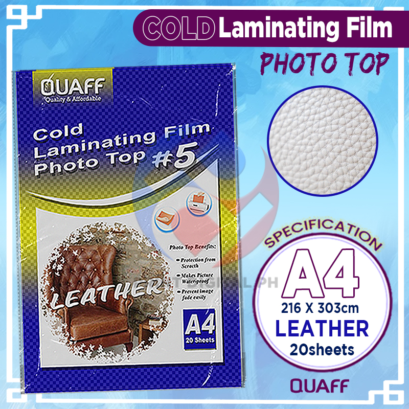 【Print Digital】 QUAFF Photo Top A4 Size 80micron (20 sheets) | Lazada PH